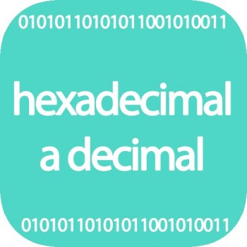 Conversor de hexadecimal a decimal online | HEX a DEC