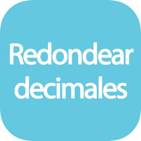 Calculadora de redondeo de números decimales online