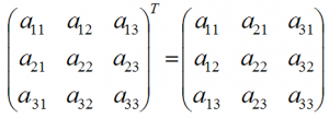 Calcular matriz transpuesta online, ¿cómo se hace?