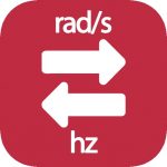 Pasar Hz a radianes por segundo (rad/s) y de rad/s a Hz