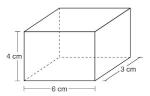 Calcular el volumen de un prisma rectangular, mesa o habitación