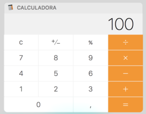Calculadora de porcentajes, saca el tanto por ciento online