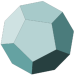 Dodecaedro: qué es, fórmula para área y volumen, plantilla y más